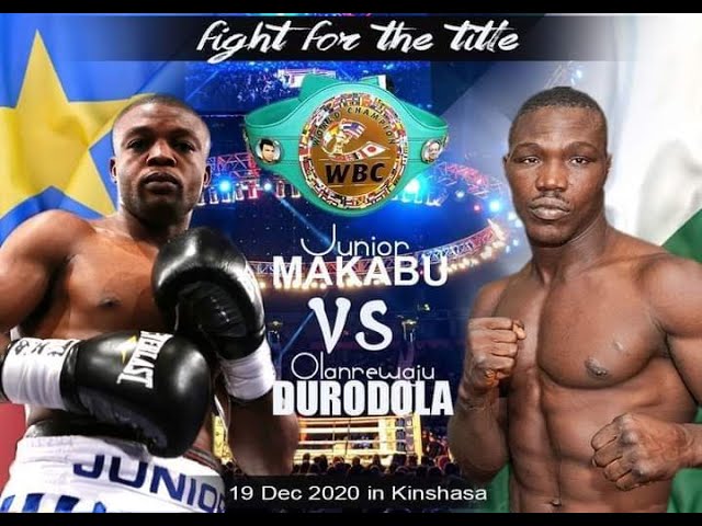 Ilunga Makabu vs Durodola full fight Video, result, highlights WBC 2020